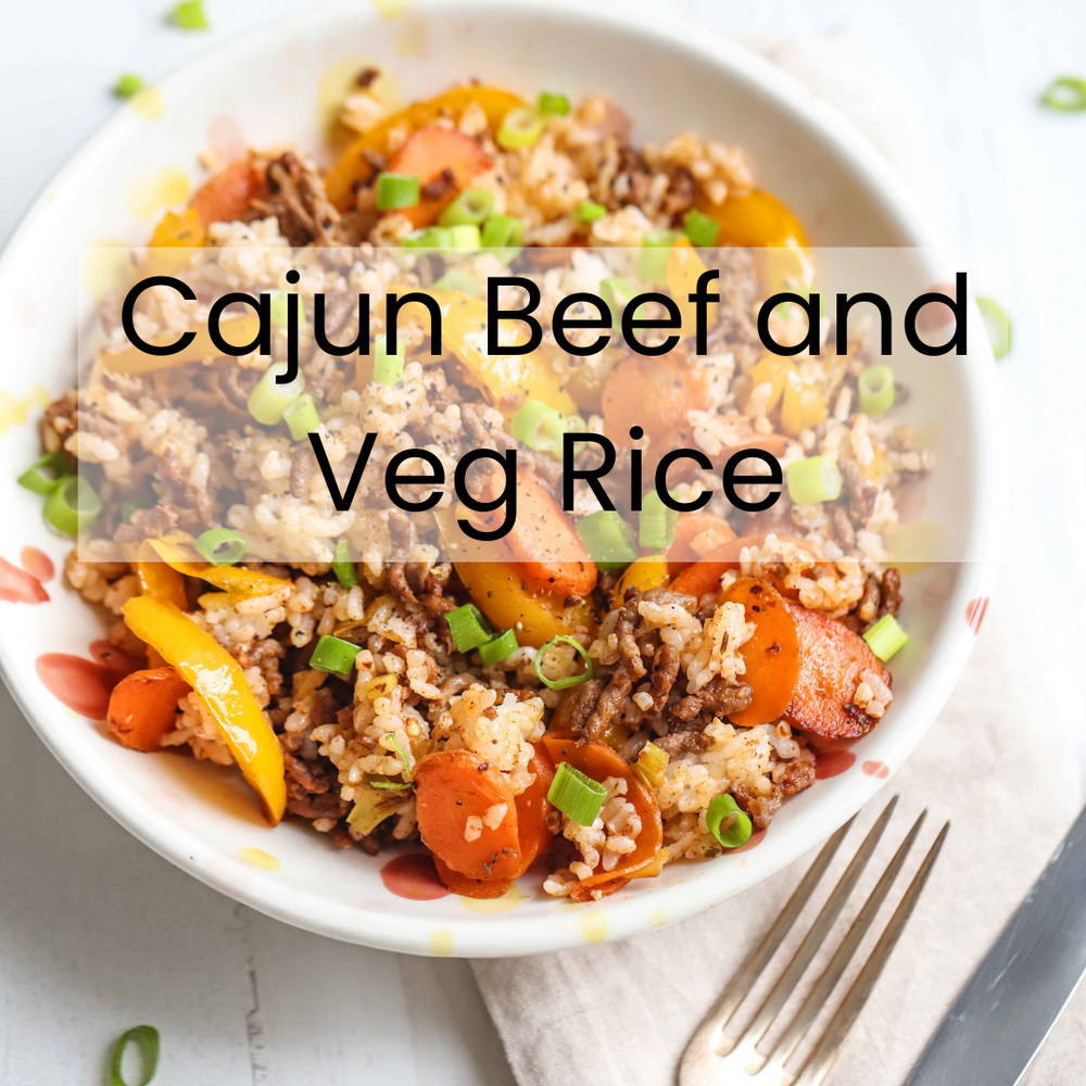 Cajun Beef and Veg Rice | The Woolly Sheep