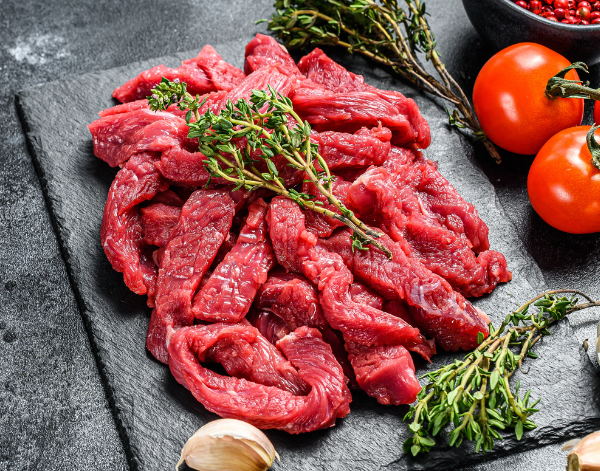 Certified Organic Beef Strips | The Woolly Sheep